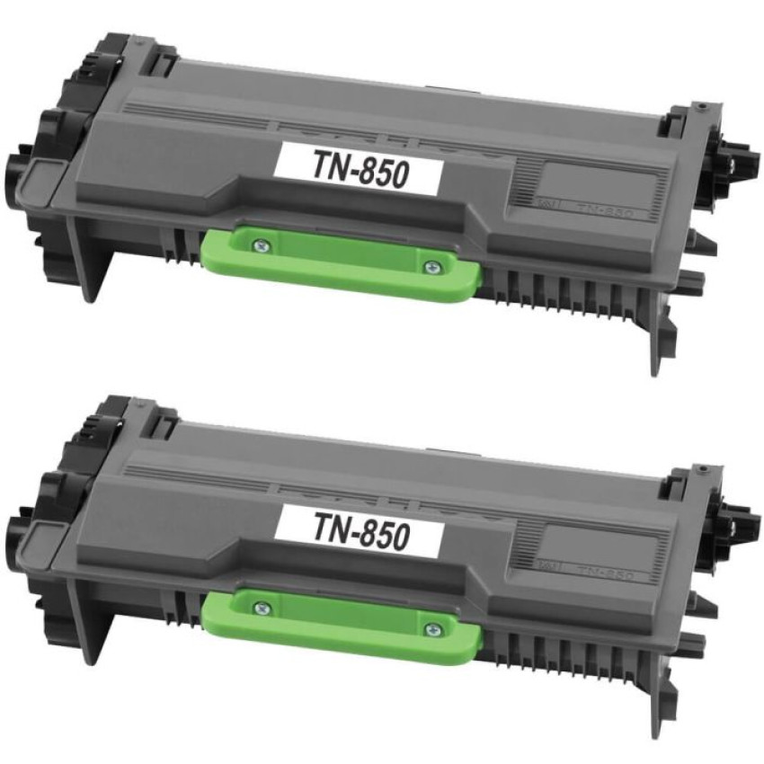 Brother TN850 2-Pack Hgh Yield Black Toner Cartridges | BlueDogInk.com