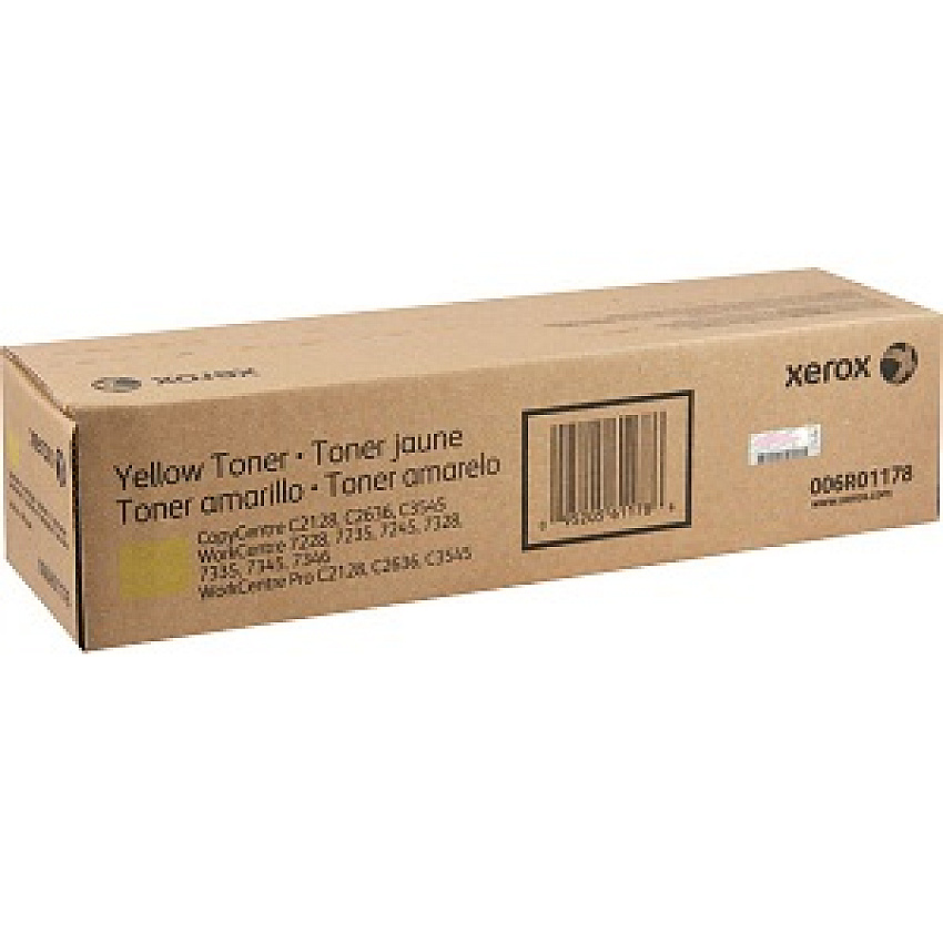 Xerox 006R01178 Yellow Toner Cartridge | BlueDogInk.com