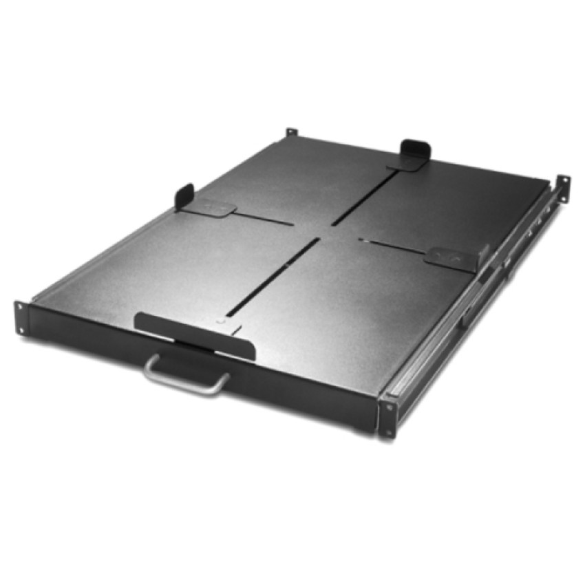 APC Sliding Shelf 200lbs/91kg Black (AR8128BLK) | BlueDogInk.com