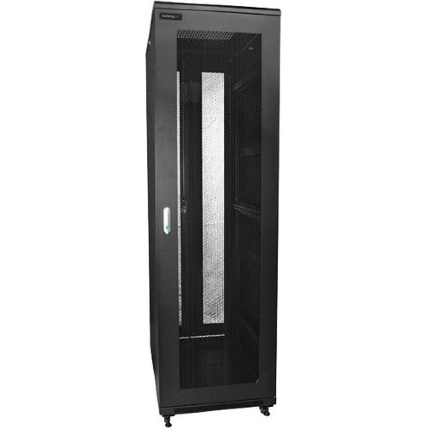 StarTech 42U Server Rack Cabinet - Equipment Rack - 36in Deep Enclosure (RK4236BKB) | BlueDogInk.com