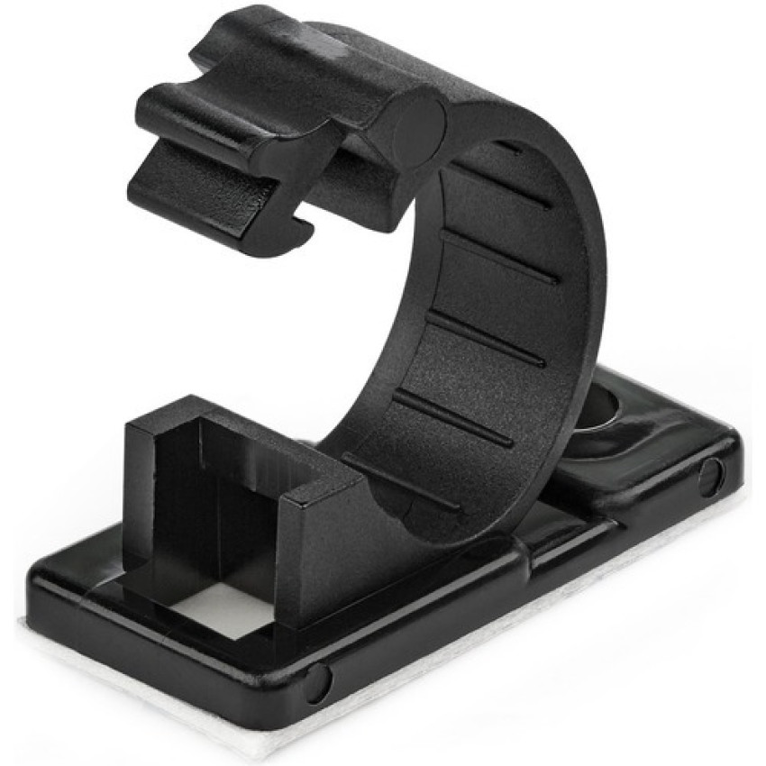 StarTech 100 Self Adhesive Cable Management Clips - Ethernet/Network ...