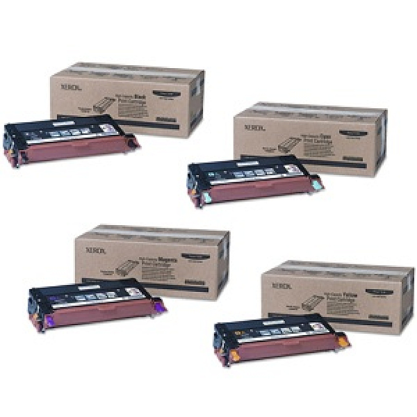 Xerox 6180 Toner Cartridge Set | BlueDogInk.com