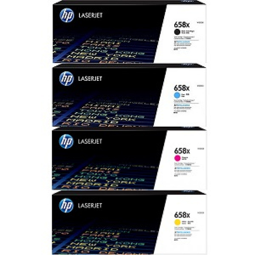 HP 658X Toner Cartridge Set | BlueDogInk.com