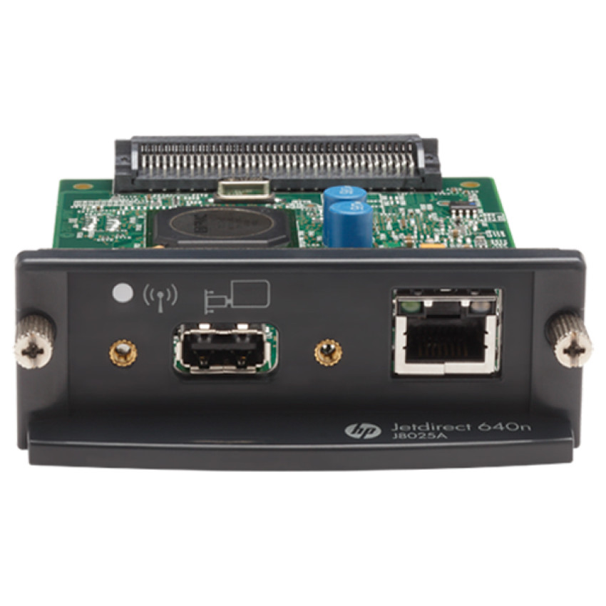 HP J8025A#ABA Jetdirect 640n Gigabit Ethernet Print Server | BlueDogInk.com
