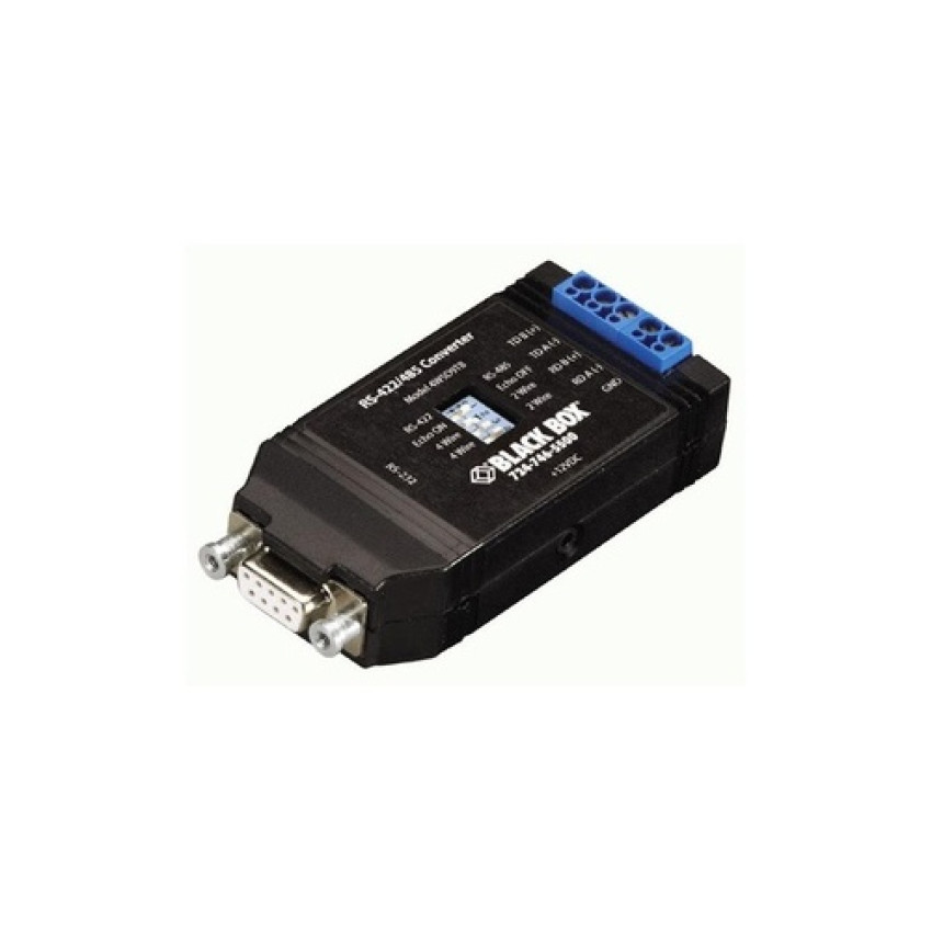 Black Box Async Rs232 To Rs422/485 Interface Converter - Db9 To Terminal Block, Gsa, Taa (IC820A ...