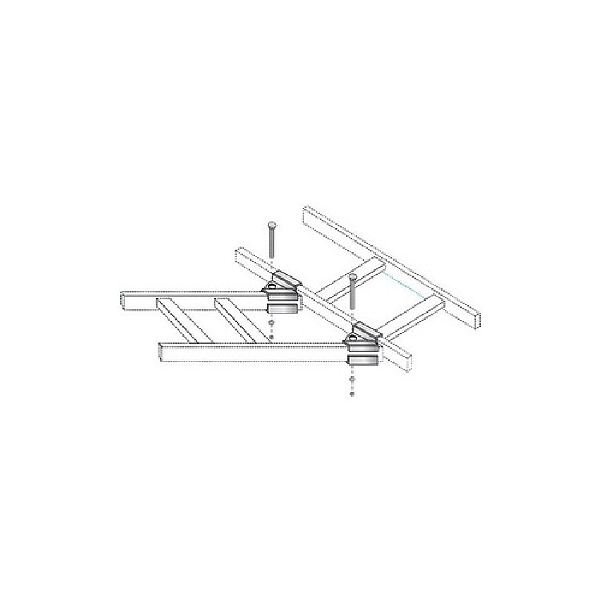 Black Box Ladder Rack Adjustable Junction Splice Kit, Gsa, Taa (RM862 ...