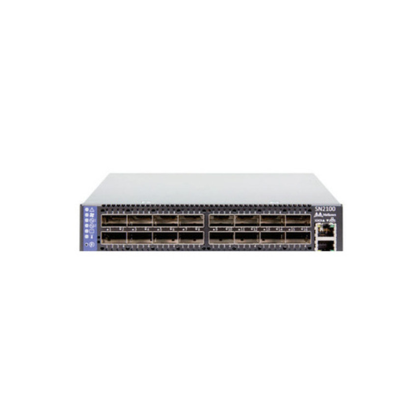 Nvidia 100gbe 1u Ethernet Switch W/ Mlnx-os (MSN2100CB2F) | BlueDogInk.com