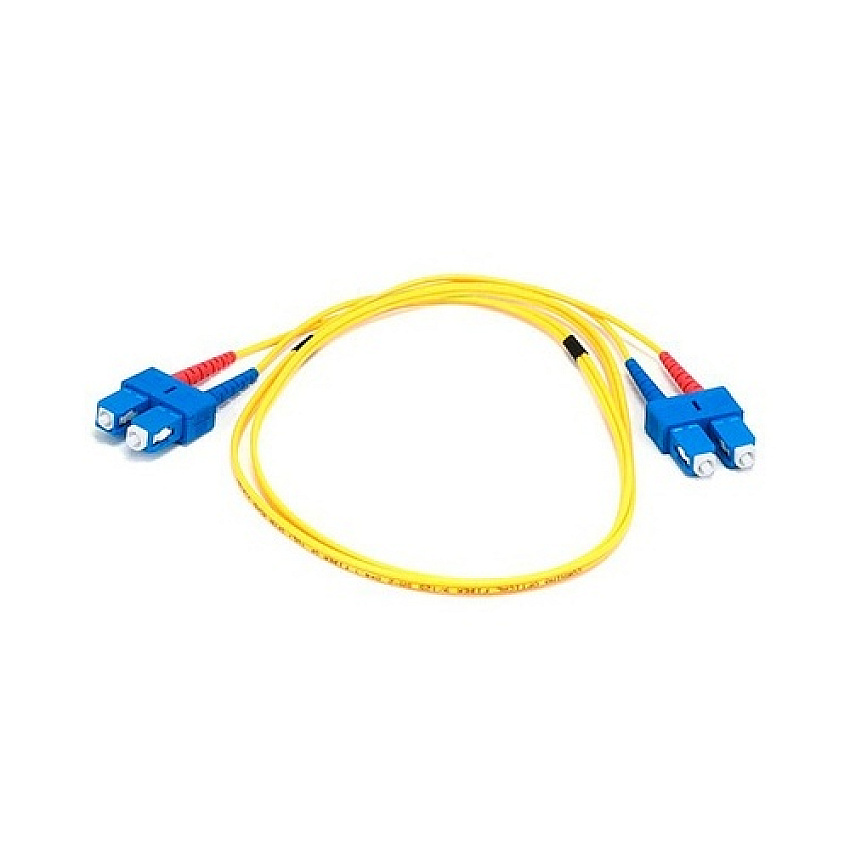 Monoprice Fiber Optic Cable - 1 Meter - Yellow (6843) | BlueDogInk.com
