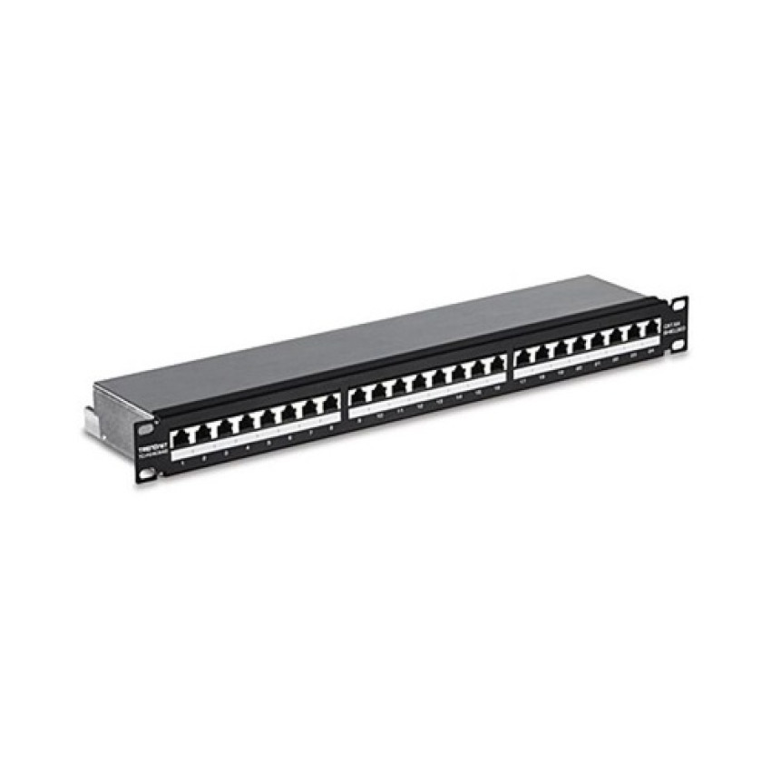 Trendnet 24-port Cat6a Shielded 1u Patch Panel (TCP24C6AS) | BlueDogInk.com