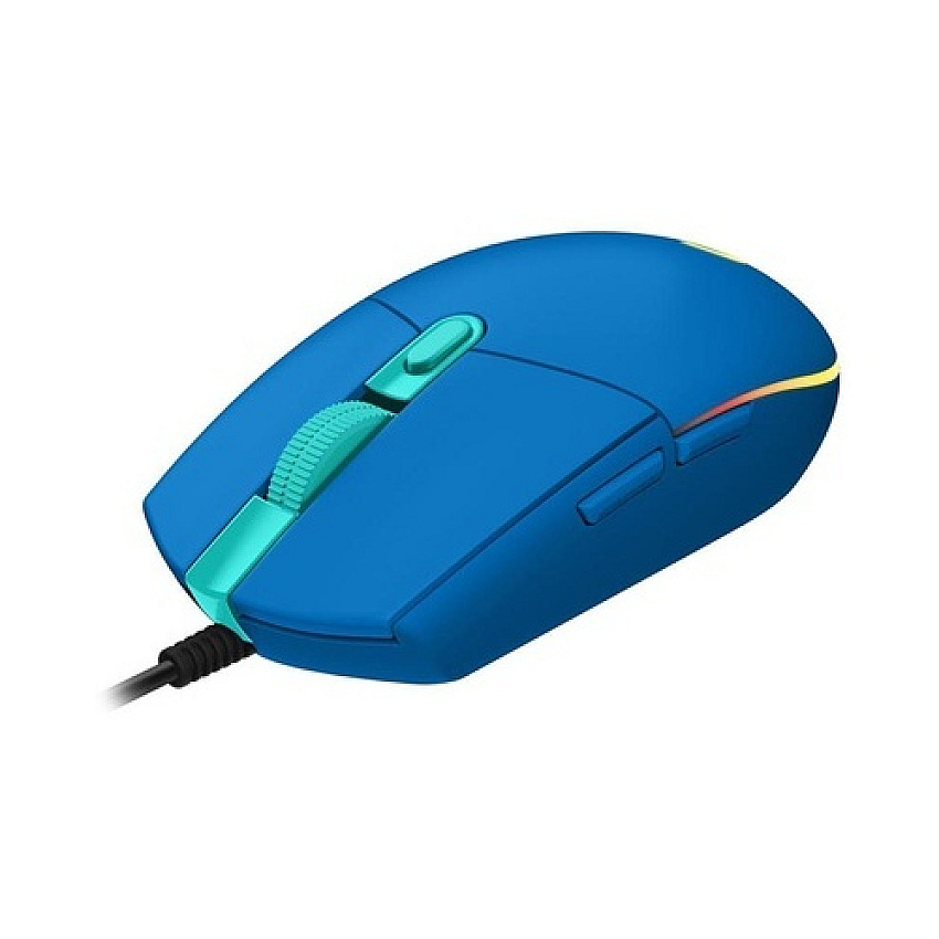 Logitech G203 Lightsync Gaming Mouse-blu (910-005792) | BlueDogInk.com