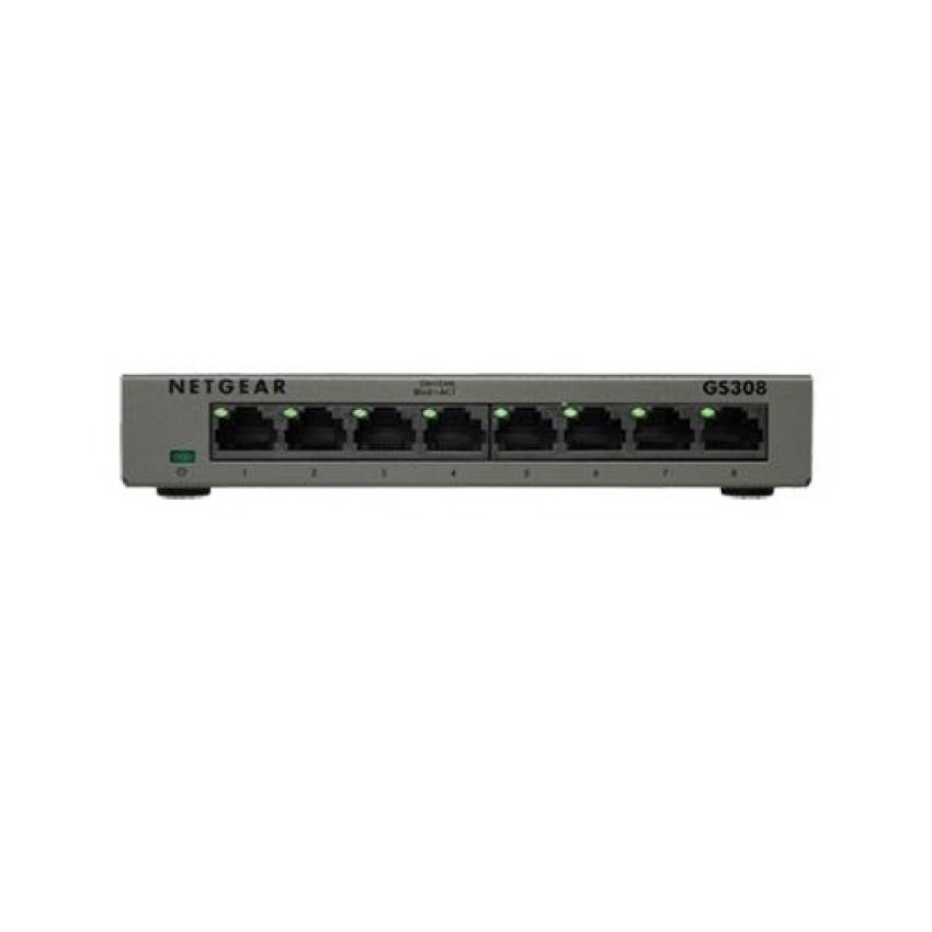 NETGEAR 8-port Gigabit Ethernet Unmanaged Switch (GS308-300PAS ...