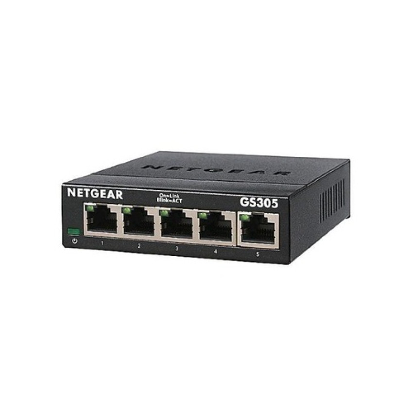 NETGEAR 5-port Gigabit Ethernet Unmanaged Switch (GS305-300PAS ...