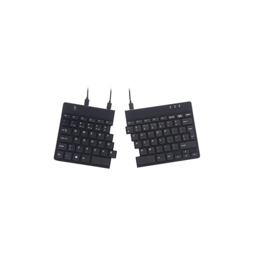 Rapiddeploy R-go Split Break Ergonomic Keyboard, Qwerty (us), Black ...