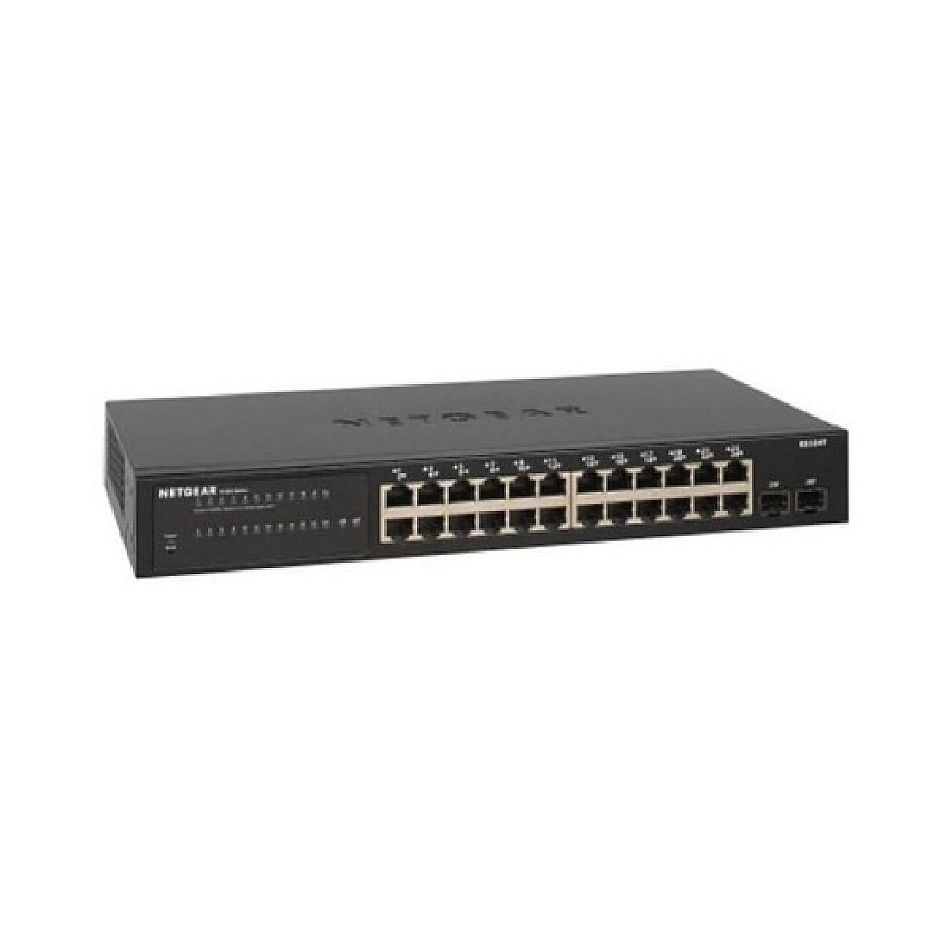 NETGEAR S350 Series 24-port Gigabit Ethernet (GS324T-100NAS ...