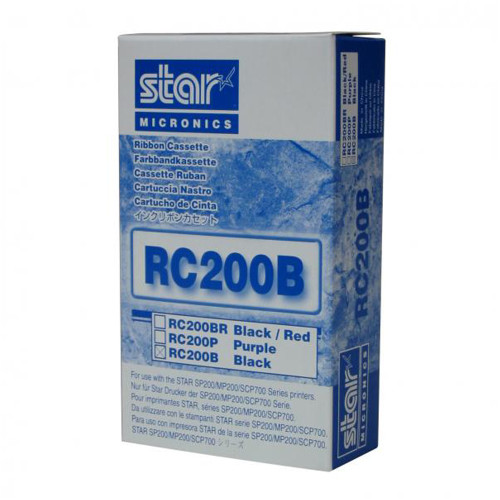 Star RC200B Black Ribbon Cartridge | BlueDogInk.com