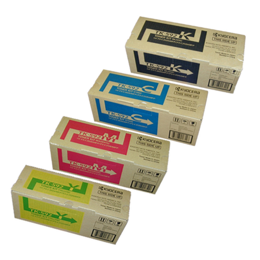 Kyocera TK592 Toner Cartridge Set | BlueDogInk.com