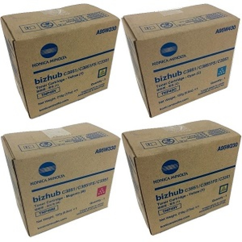 Konica Minolta TNP49 Toner Cartridge Set | BlueDogInk.com