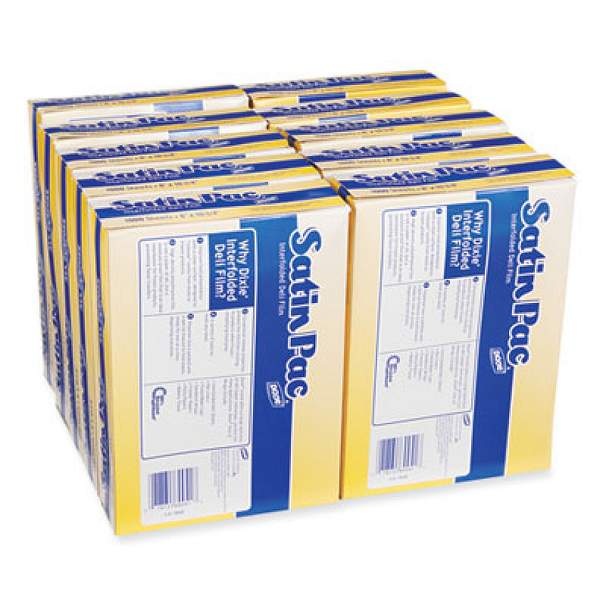 Dixie Satin-Pac High Density Polyethylene Film Sheets, 8 x 10.75, 1,000 ...