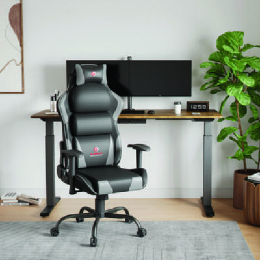 Eureka Hector Ergonomic Chair, Supports Up to 300 lb, 20.25" - 24.25 ...