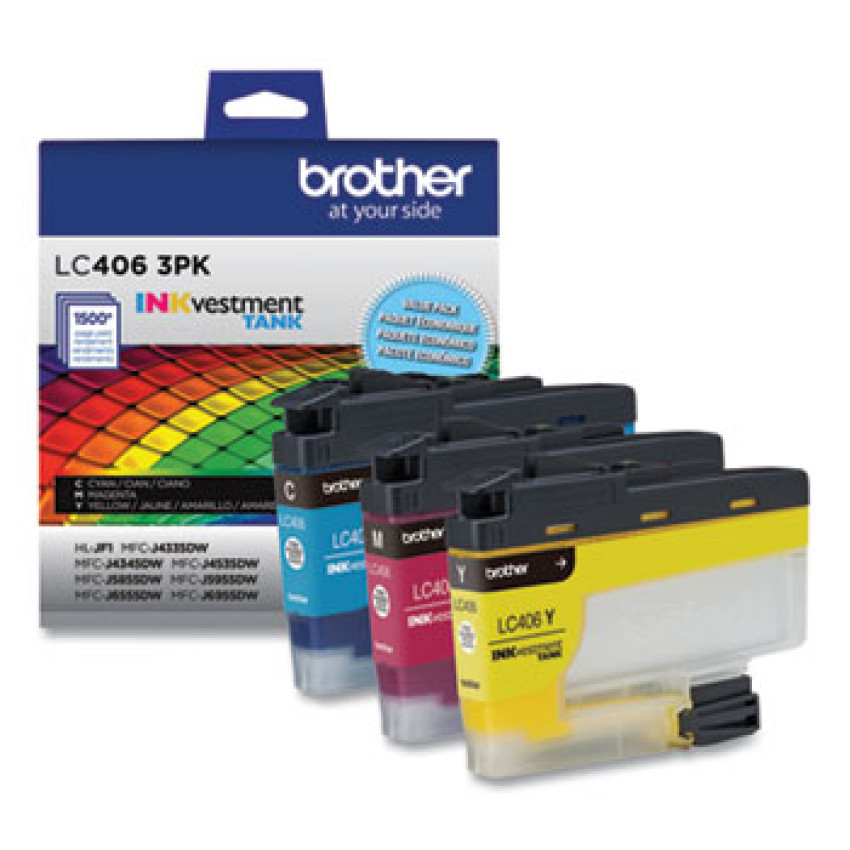 Buy Brother LC406 Ink Cartridges Online | BlueDogInk.com