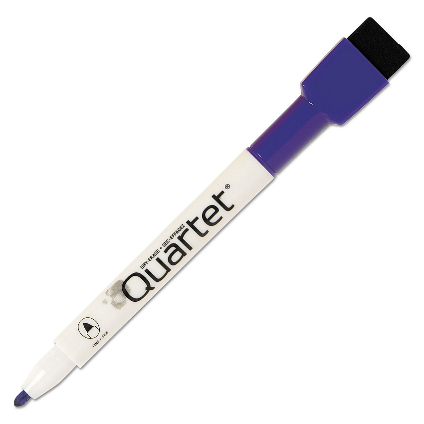 Quartet Low-Odor ReWritables Dry Erase Mini-Marker Set, Fine Bullet Tip ...