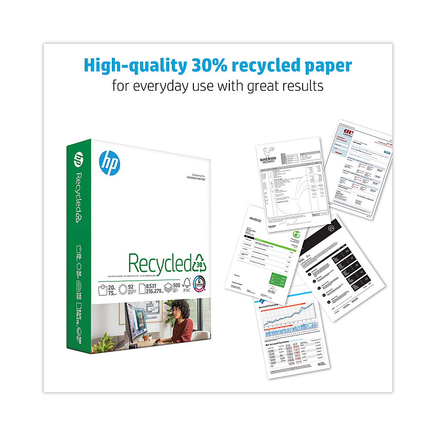 HP 112100 Recycled Paper | BlueDogInk.com