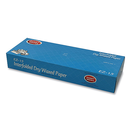 Handy Wacks Interfolded Dry Waxed Paper Deli Sheets, 10.75 x 15, 500 ...