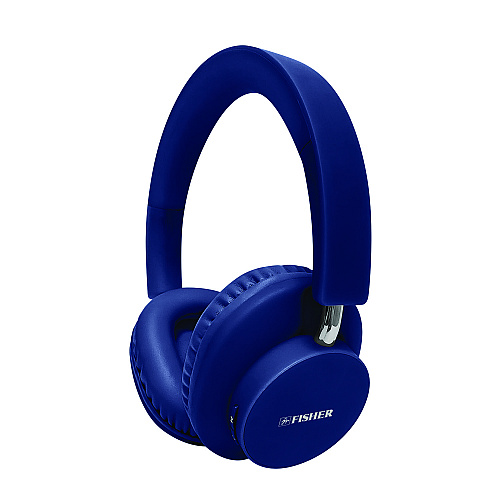 Fisher Silicone Wireless Headphones, Blue (FBHP480B) | Bluedogink.com