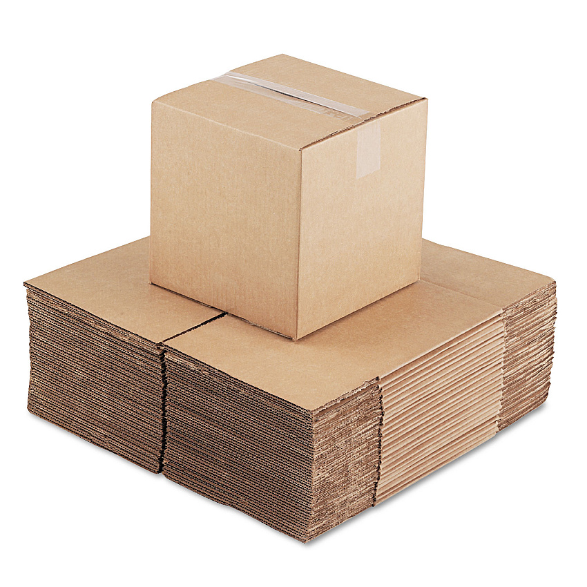 Universal Cubed Fixed-Depth Corrugated Shipping Boxes, Regular Slotted ...