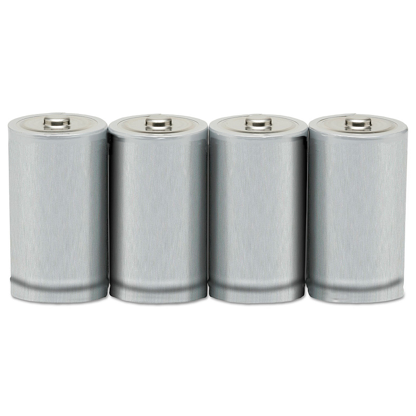 AbilityOne 6135014468310, Alkaline D Batteries, 4/Pack | BlueDogInk.com