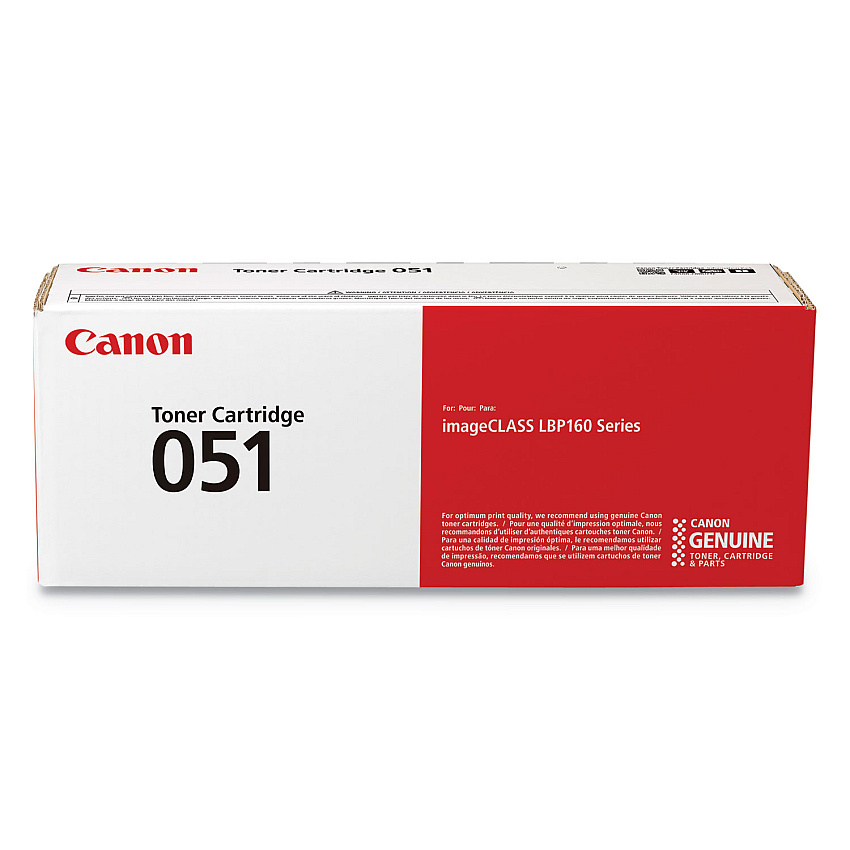 Canon 051 Black Toner Cartridge (2168C001) | BlueDogInk.com