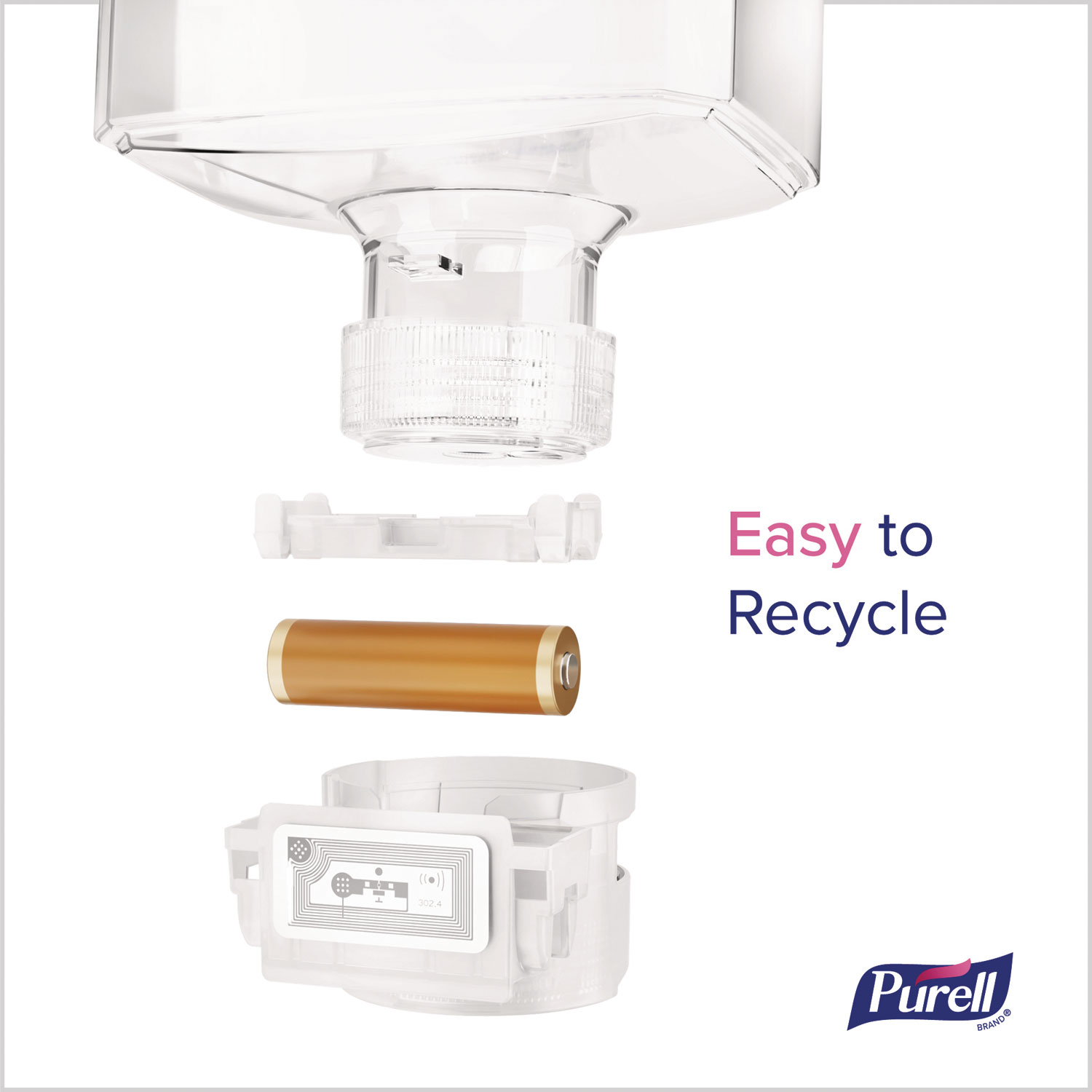 PURELL Advanced Hand Sanitizer Foam, For ES10 Automatic Dispenser ...