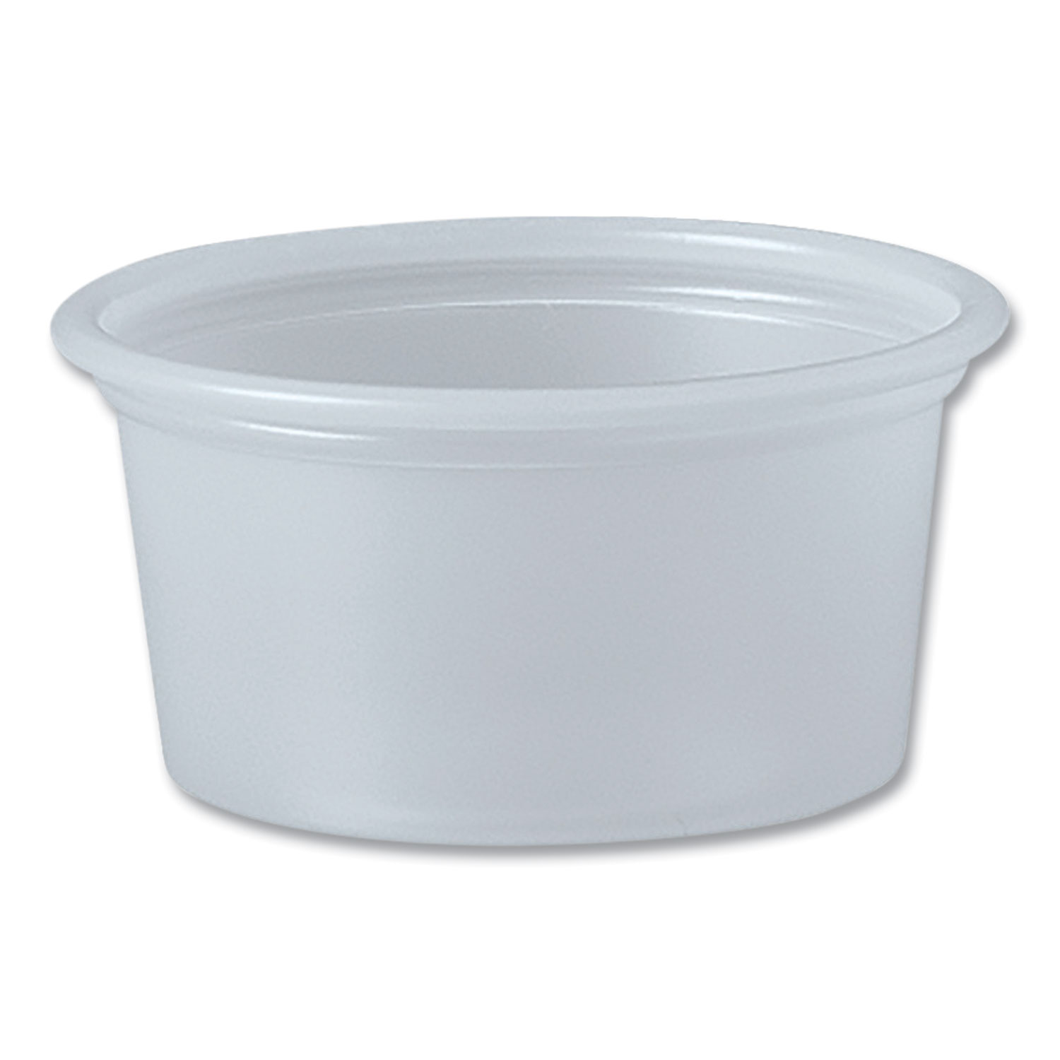 Polystyrene Portion Cups, 0.75 Oz, Translucent, 2,500/carton ...