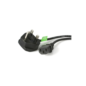 StarTech 6 ft Standard UK Computer Power Cord - Power cable - IEC 320 ...