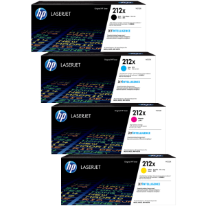 Buy HP 212X High Yield Toner Cartridge Set Online | BlueDogInk.com