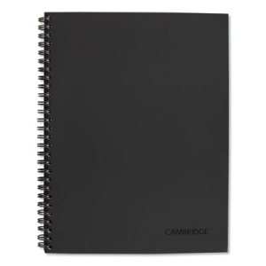 Cambridge Wirebound Guided Action Planner Notebook, 1 Subject, Project ...