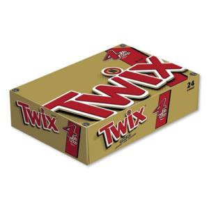 Twix Sharing Size Chocolate Cookie Bar, 3.02 oz, 24/Box (35387 ...